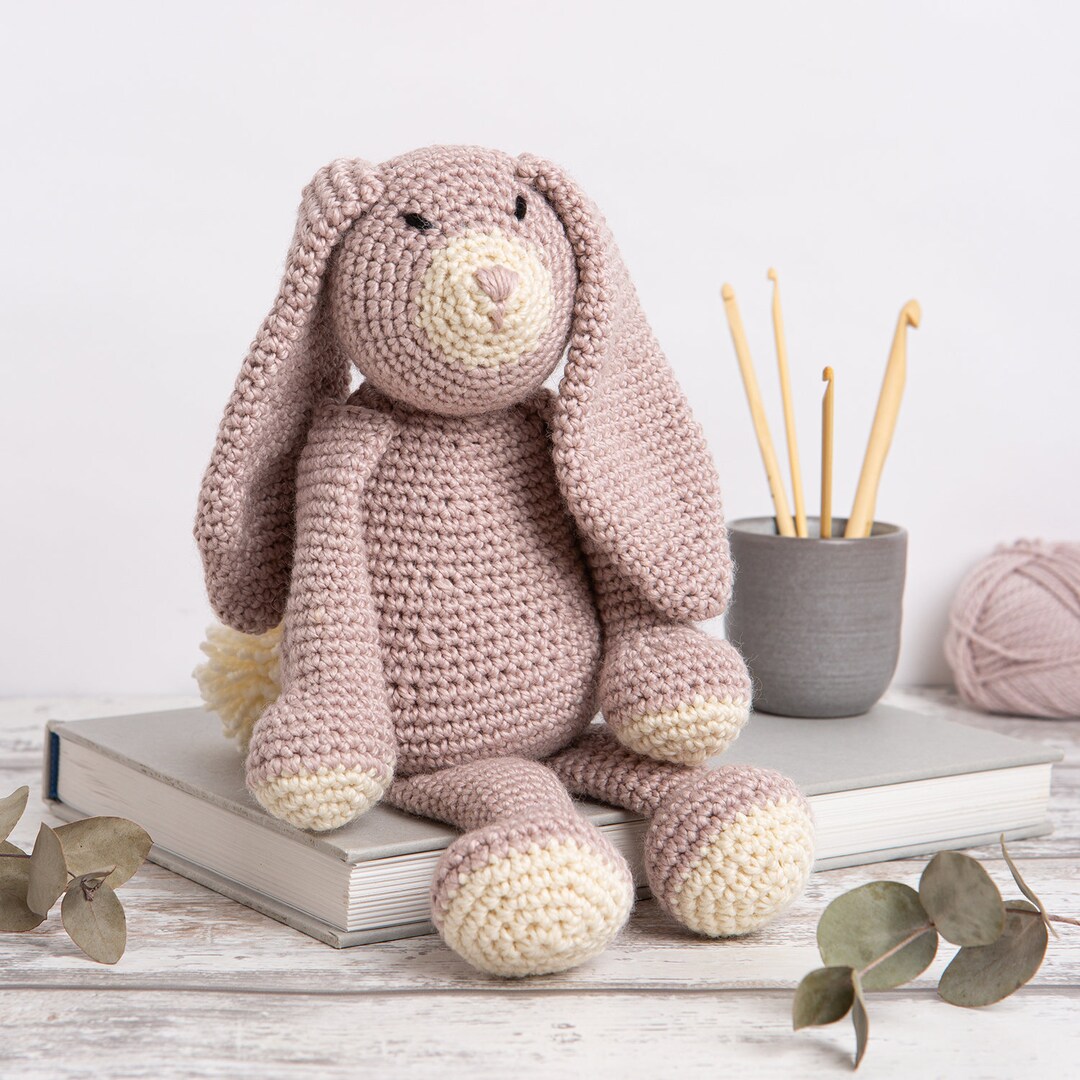 Mabel Bunny Crochet Kit. Amigurumi Bunny Rabbit Crochet Pattern. Easy ...