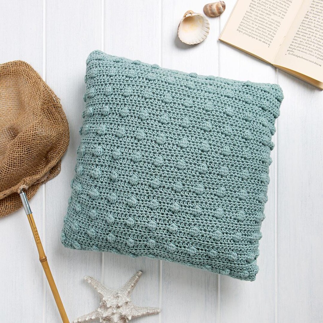 Bobble Cushion Crochet Kit - Etsy
