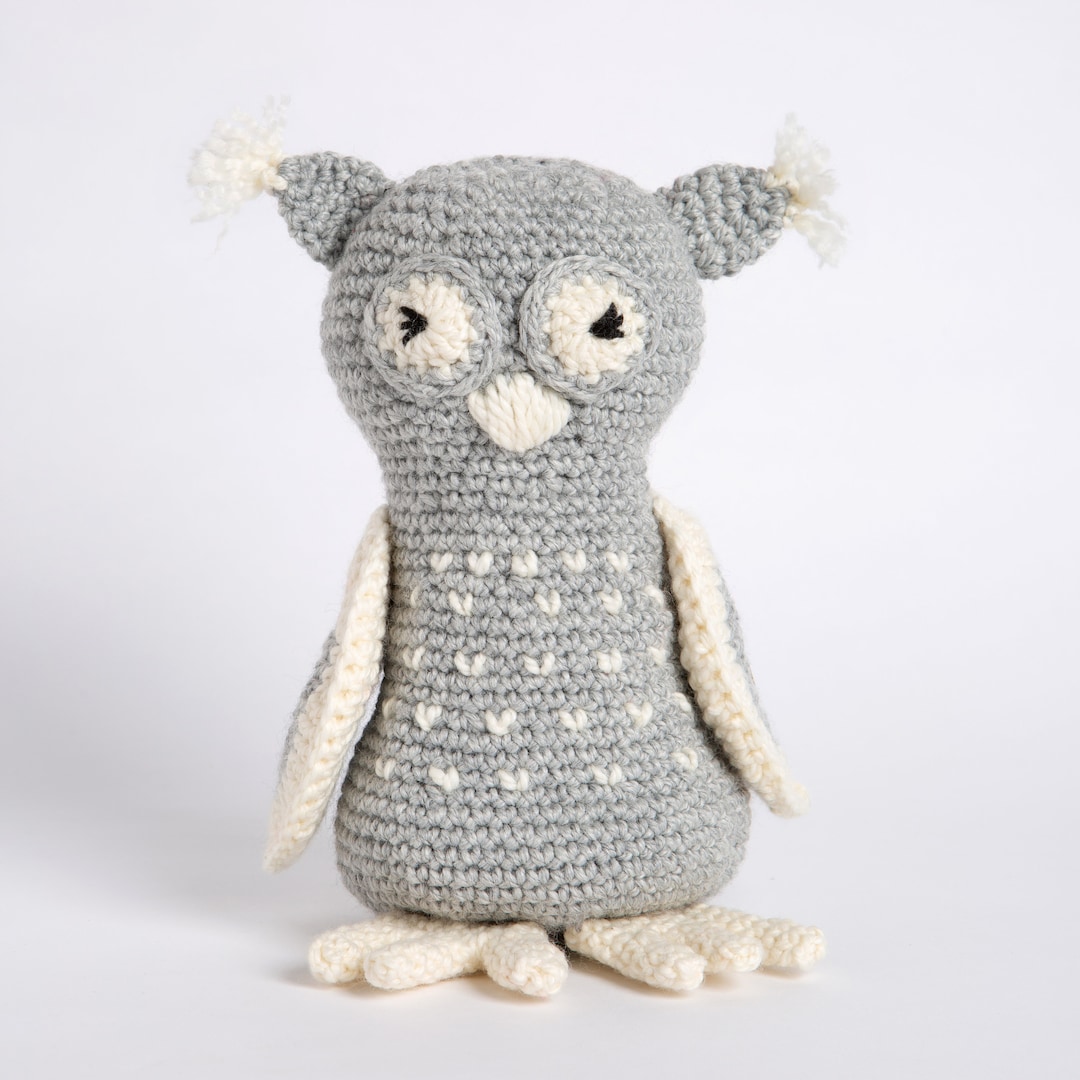 Henry Owl Crochet Kit. Easy Amigurumi Owl Kit. Owl Lovers Gift. Henry ...