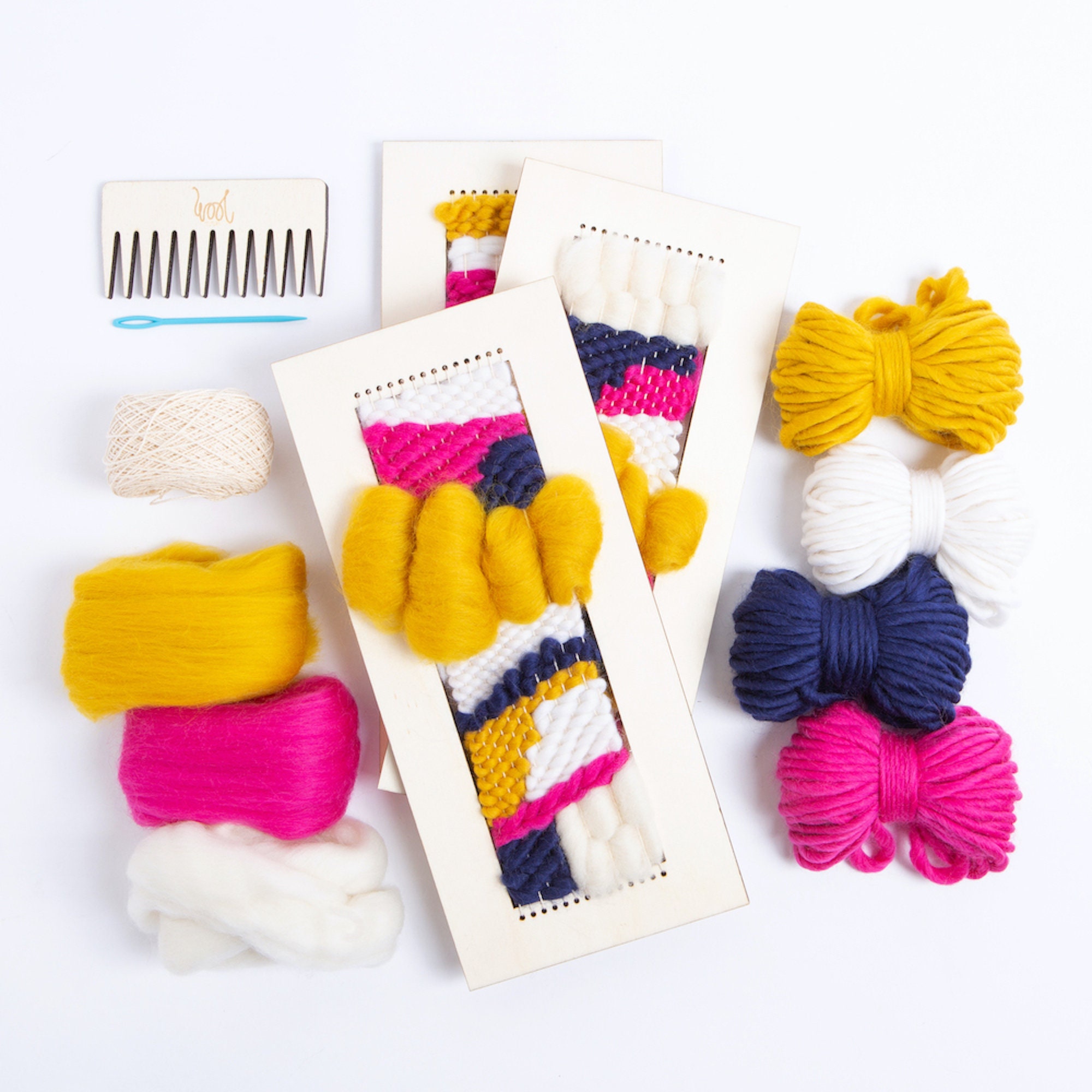 Weaving Loom Kit. Beginners Small Lap Loom Set. Learn to Frame - Etsy