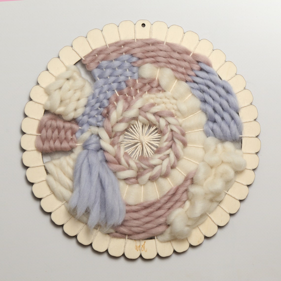 Circular Weaving Loom Kit. Medium Lap Loom. Learn to Frame - Etsy