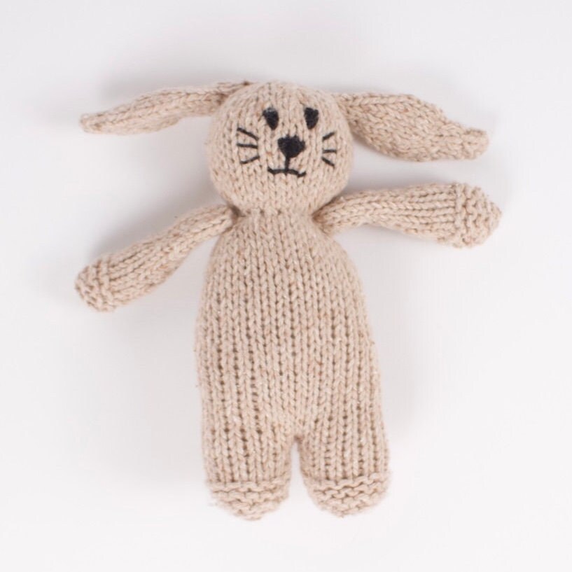 Bunny Knitting Kit. Woodland Bunny Knitting Kit. Easy Knitting | Etsy