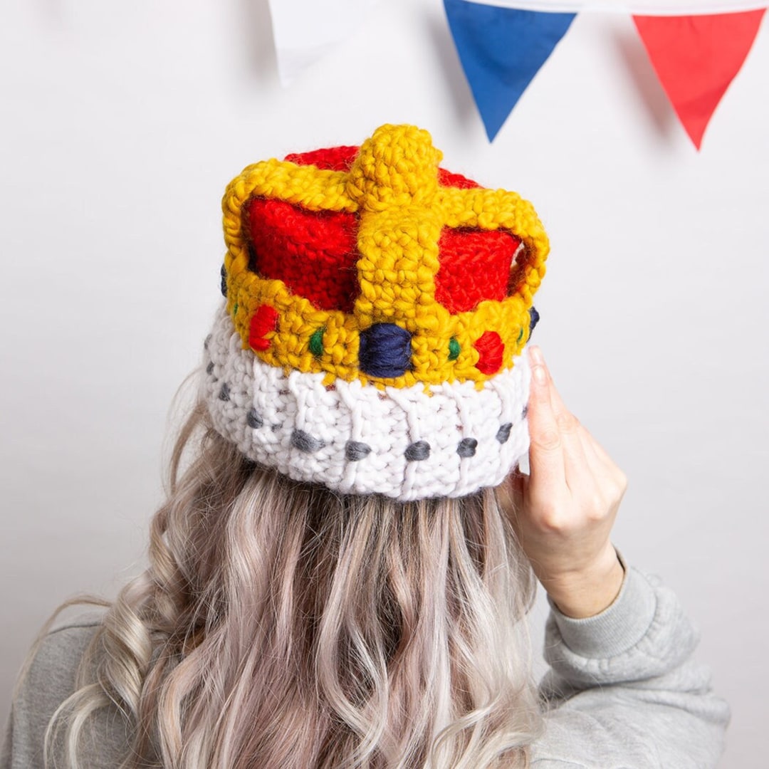 Royal Crown Crochet Kit | Easy Crown | King Charles III | British Royal ...