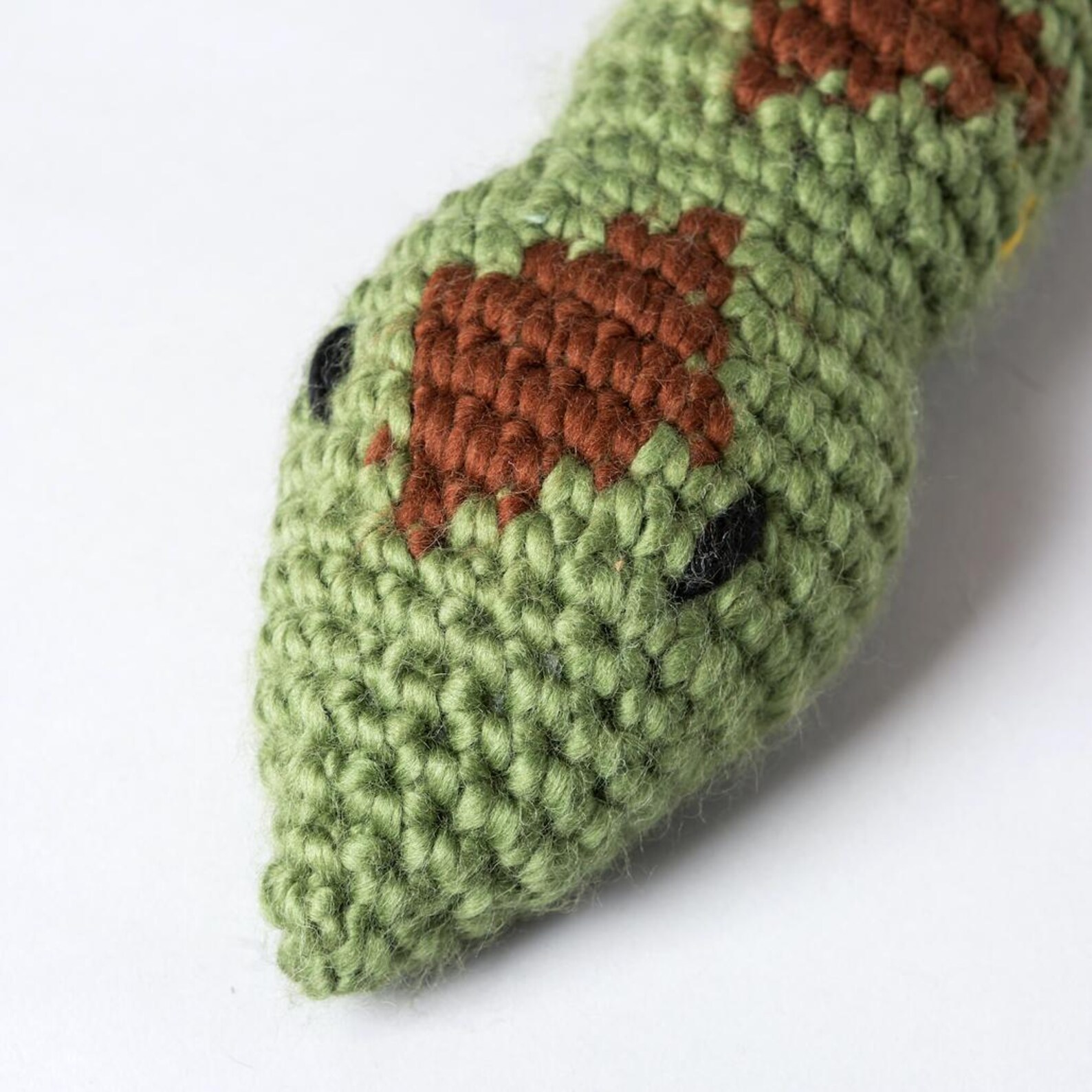 Giant Snake Crochet Kit. Sylvia Snake Amigurumi Super Chunky Crochet ...