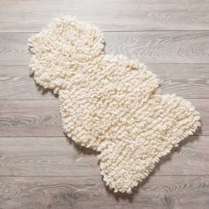 DIY Rug Kit. Craft Wool Rug Kit. Woolly Rug Crochet Pattern by Wool ...