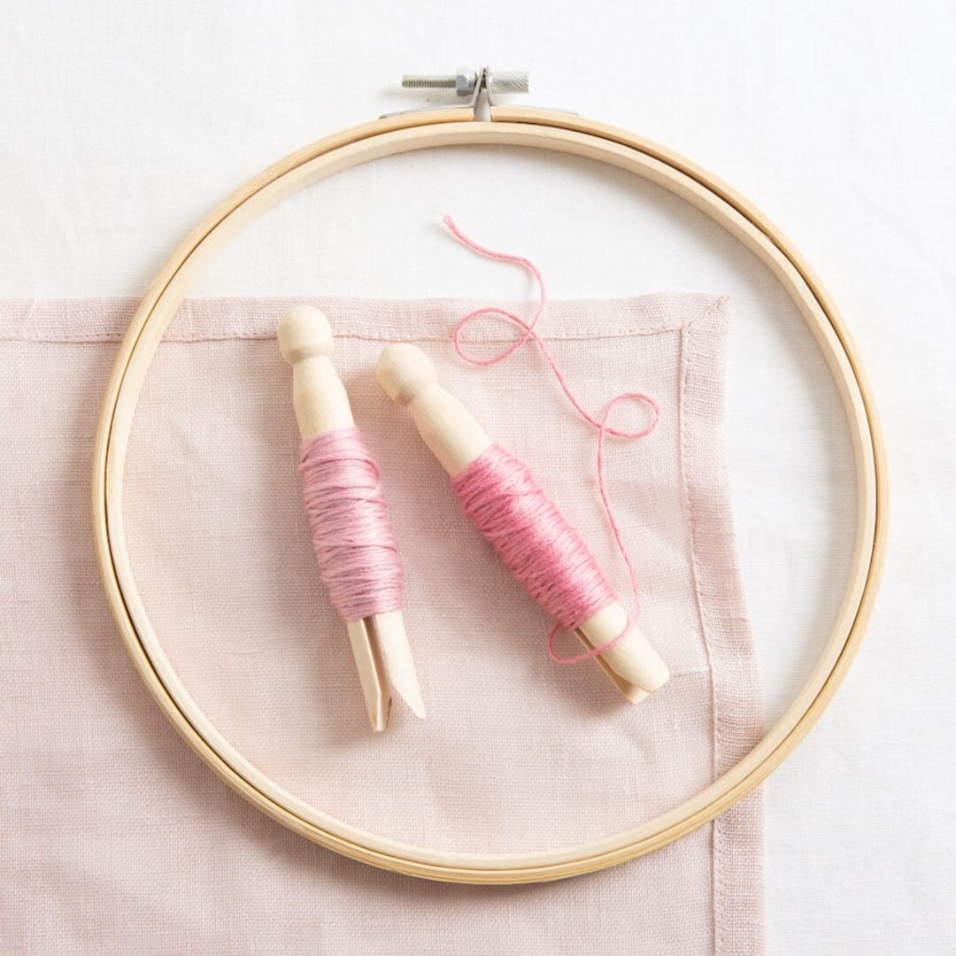 Wooden Embroidery Hoop 8 Inch. Embroidery Hoops. Haberdashery Supplies ...