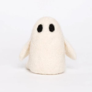 Ghost Needle Felting Kit | Easy Spooky Season Craft Project - Etsy