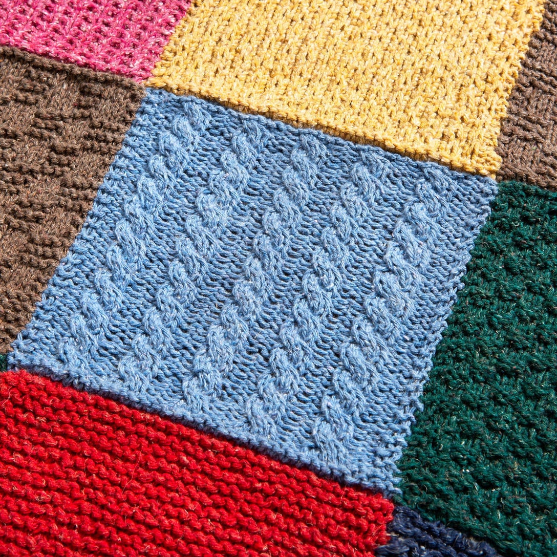 Heritage Blanket Knitting Kit. Skill Level Journey From Beginner to ...