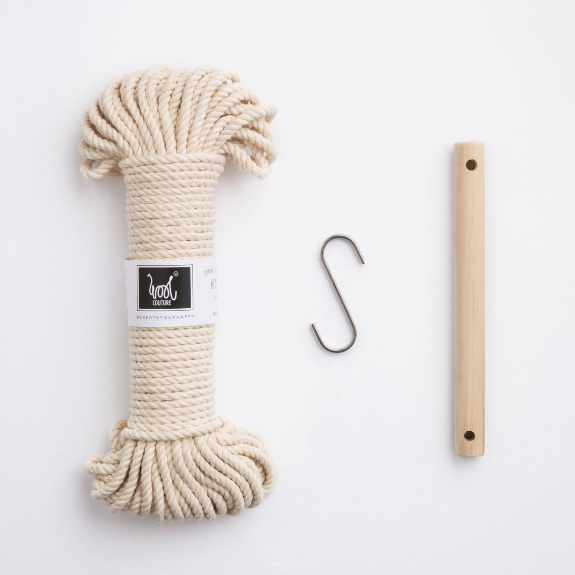 Macrame Craft Kit. Macrame Wall Hanging Macrame Kit. Lottie - Etsy
