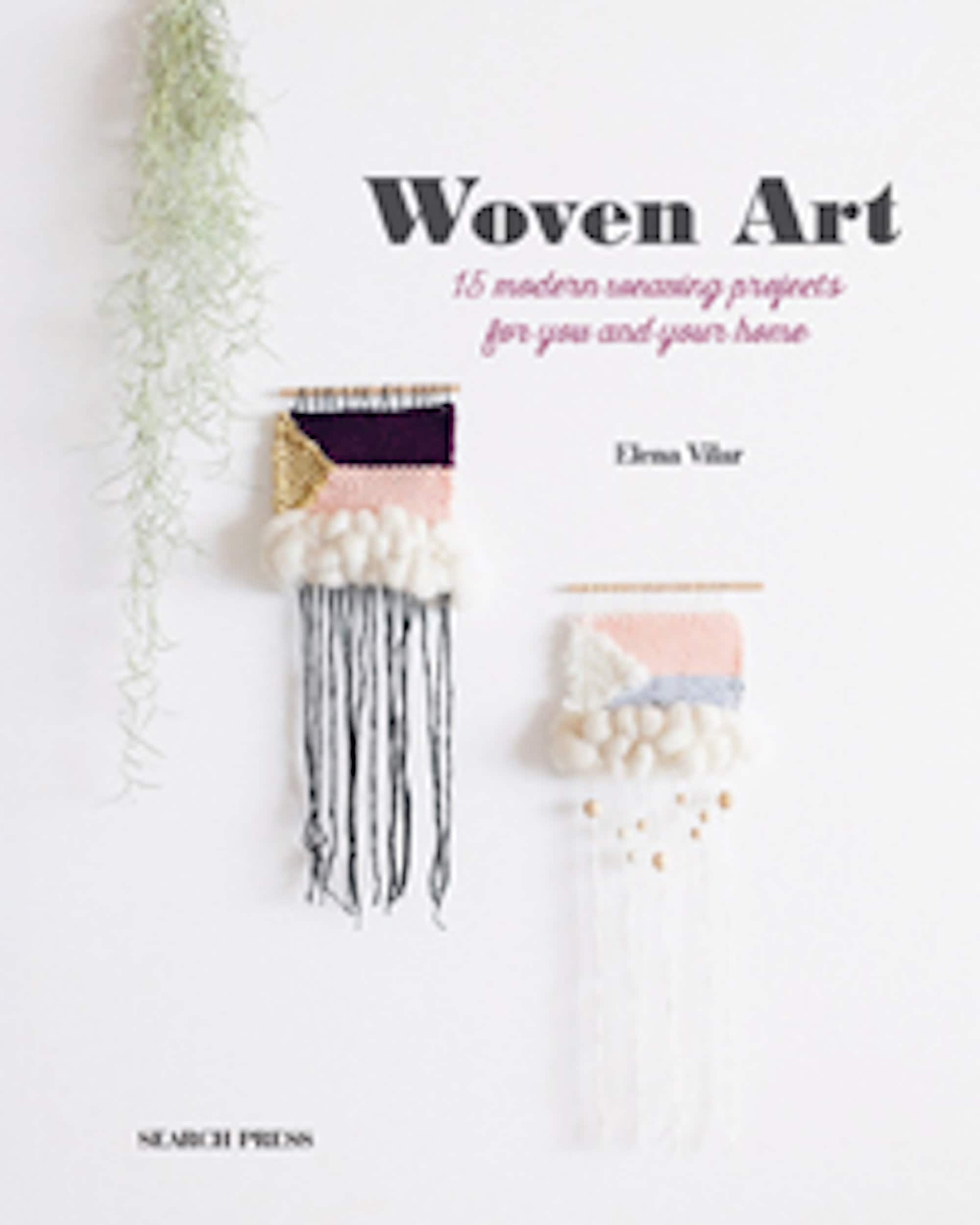 Woven Art Book. Weaving Book. 15 Modern Weaving Projects All | Etsy
