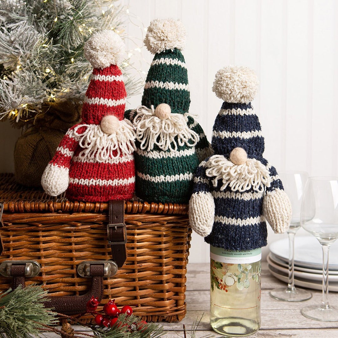 Christmas Gonk Knitting Kit | Easy Knitting Kit | Gonk Tree Topper ...