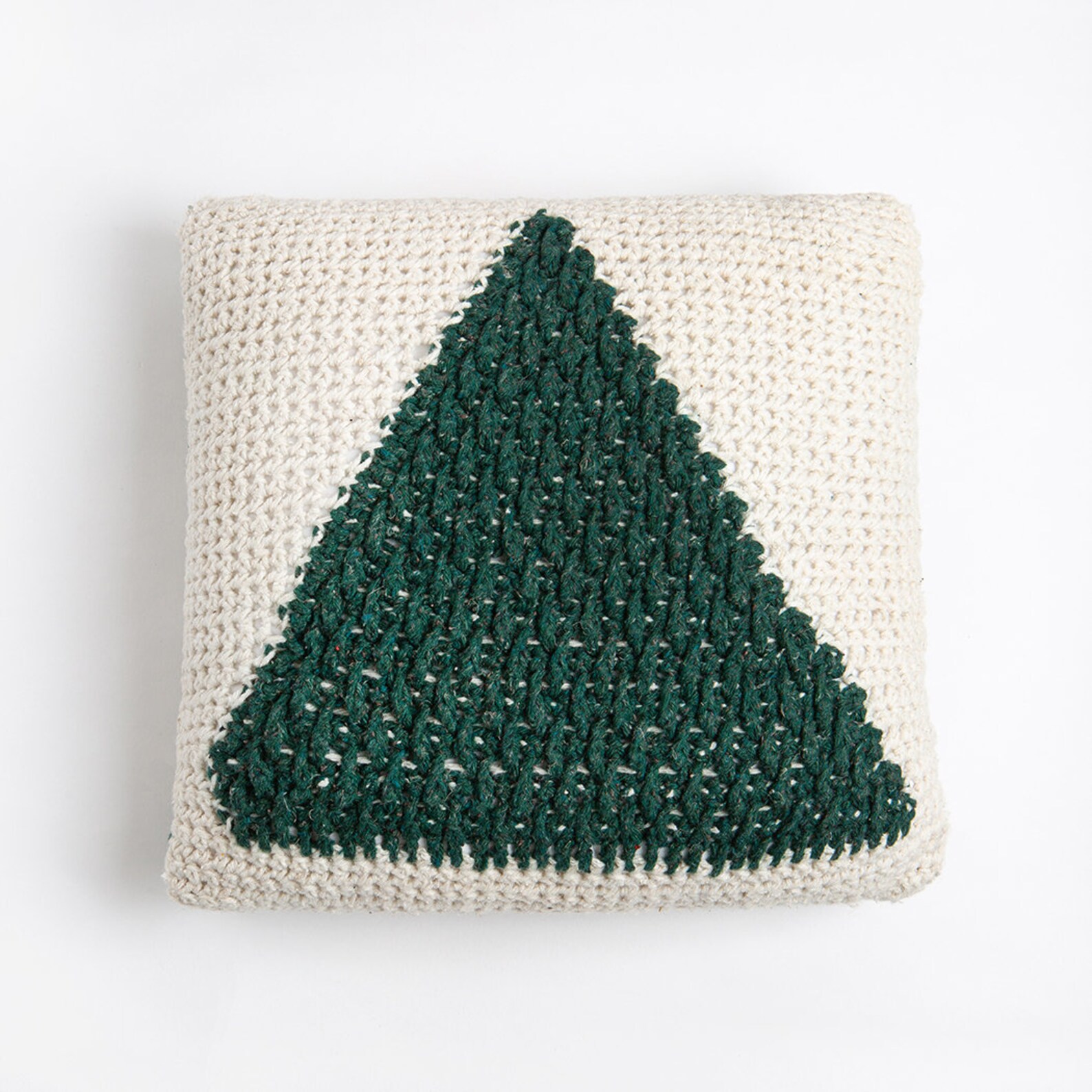 Christmas Tree Cushion Crochet Kit | Intermediate Crochet Kit | Festive ...