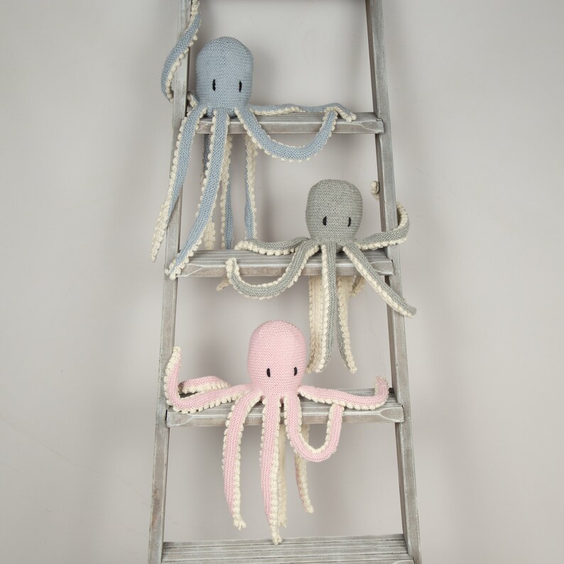 Robyn Octopus Knitting Kit. Amigurumi Octopus. Animal Knitting - Etsy UK