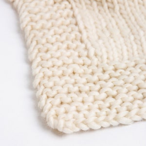 Bee Blanket Easy Knitting Kit | Bumble Bee Homeware Gift | DIY Blanket ...