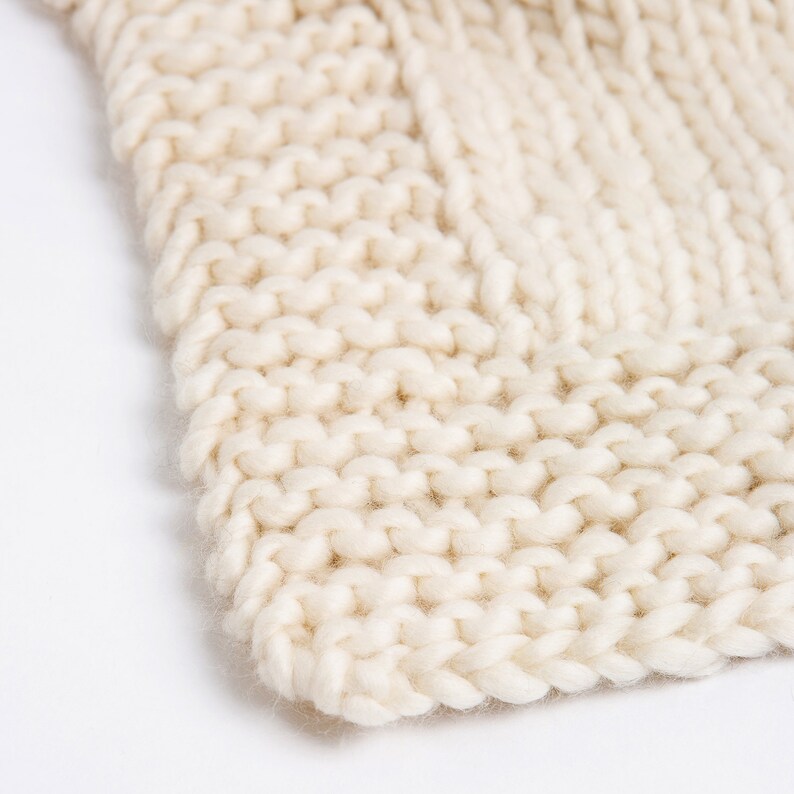 Bee Blanket Easy Knitting Kit | Bumble Bee Homeware Gift | DIY Blanket ...