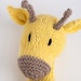 Giraffe Easy Knitting Kit | Cotton Toy Lottie | Safari Nursery ...