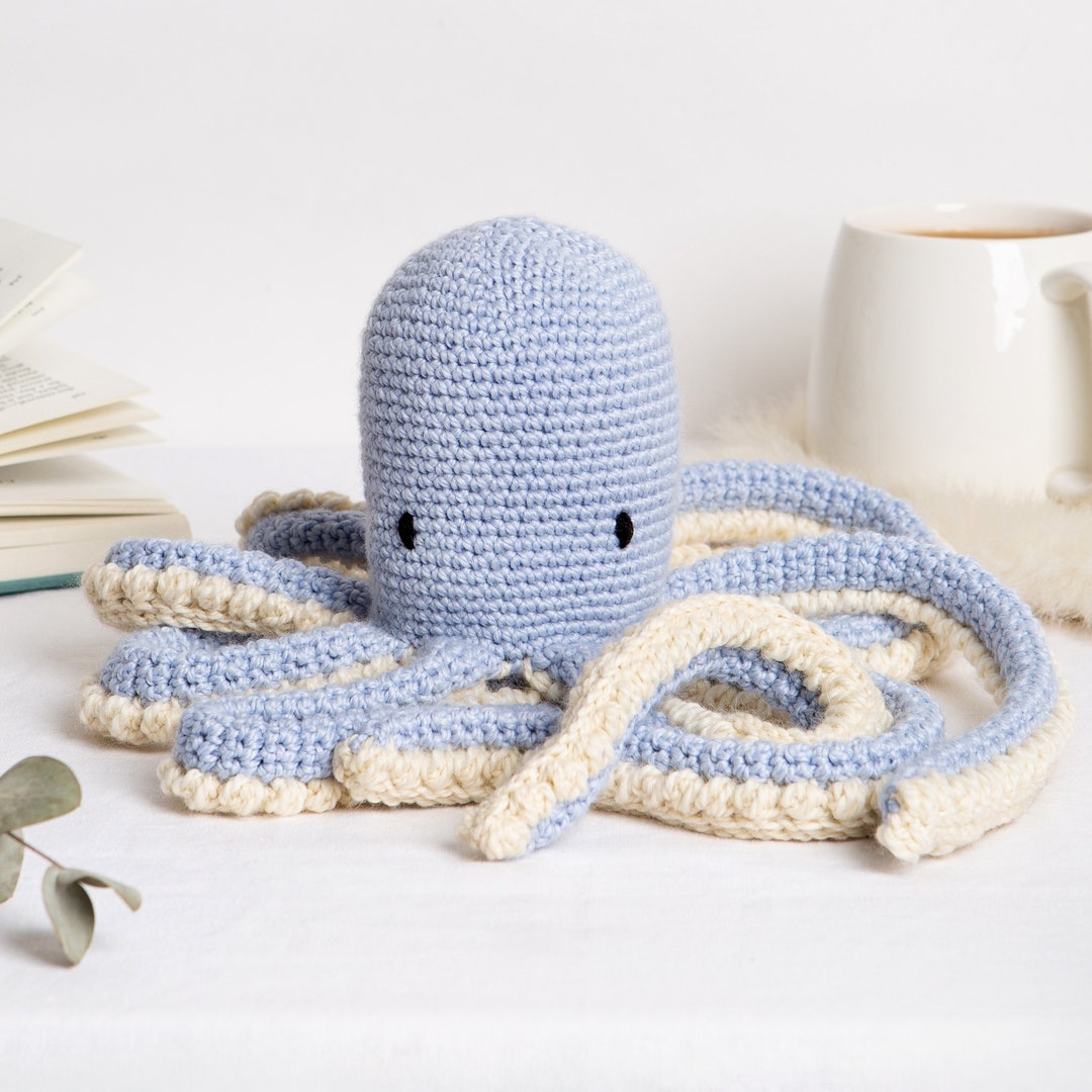Octopus Crochet Kit. Beautiful Rosie Octopus Amigurumi Kit ...