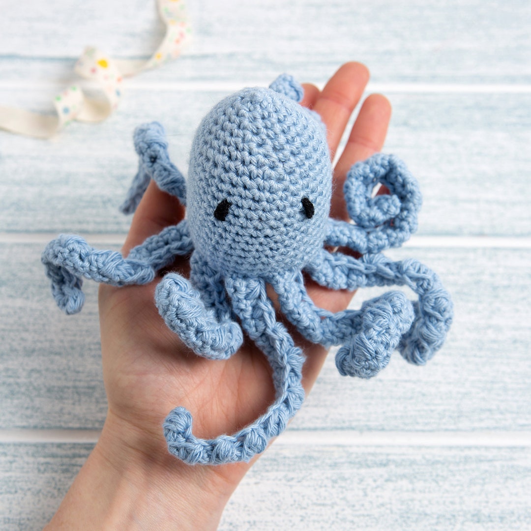 Baby Octopus | Easy Crochet Kit | Sealife Nursery DIY Make | Octopus ...