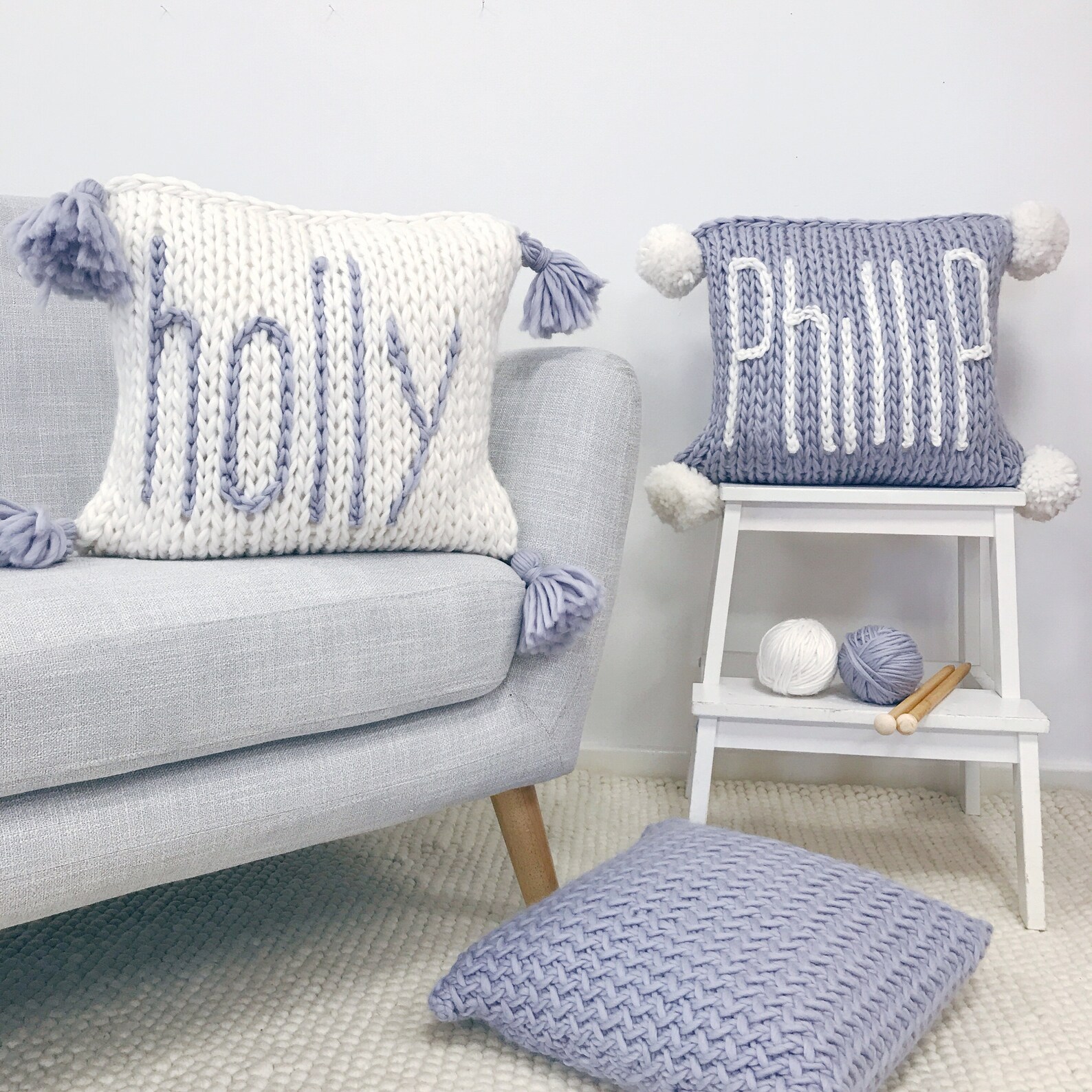 Seal Blue Super Chunky Yarn. Cheeky Chunky Yarn by Wool | Etsy