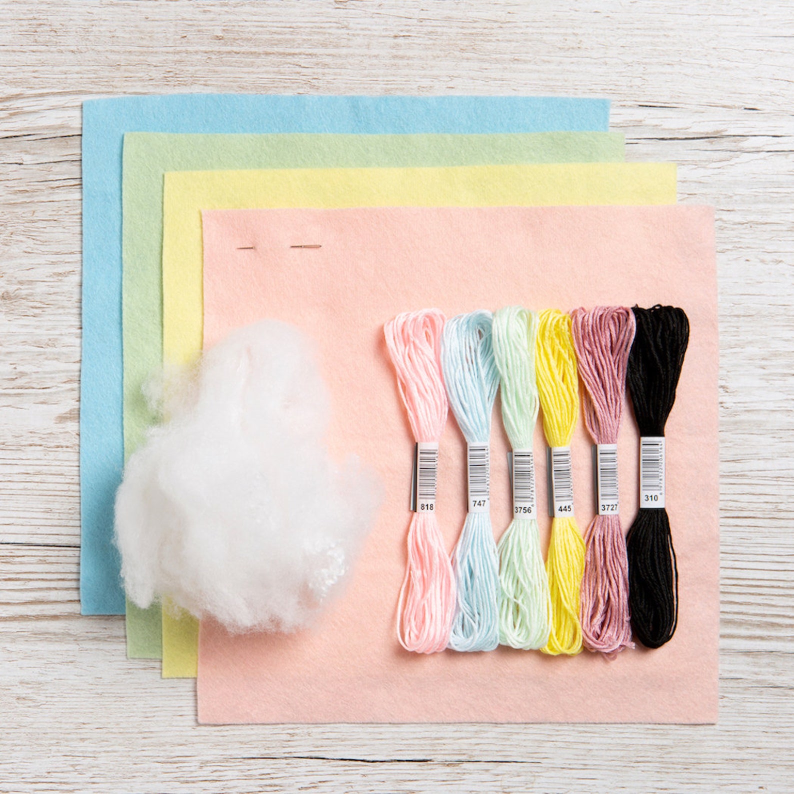 Easter Felt Craft Kit 8 Bunnies Felting Craft Kid School | Etsy