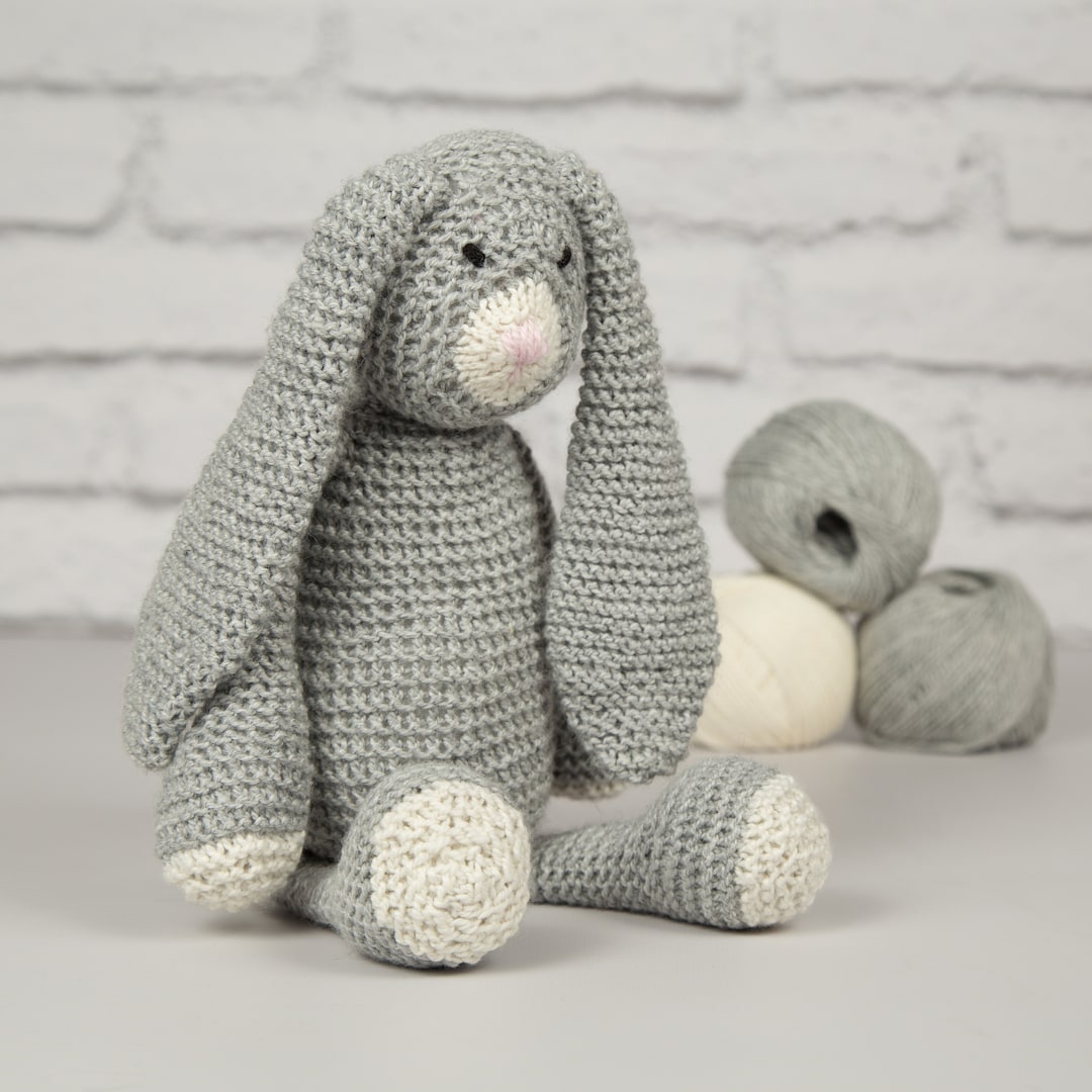 Mabel Bunny Knitting Kit. Knit Kit Rabbit Bunny. Knitting Pattern ...