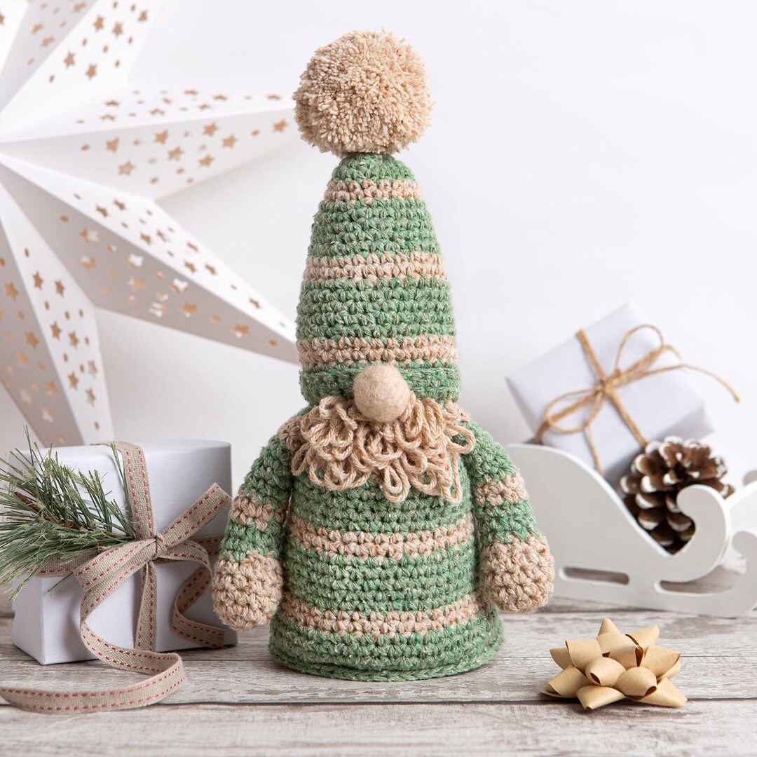 Rowan Gonk Crochet Kit. Easy Gonk Craft Pattern. Christmas Gonk Crochet ...