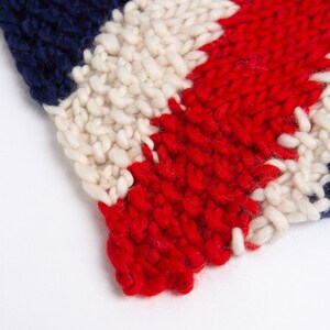 Union Jack Blanket Knitting Kit Intermediate Throw British Flag Knit ...