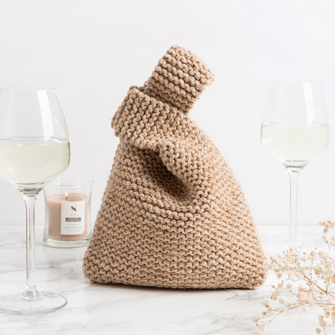Small Knot Bag Knitting Kit - Etsy UK