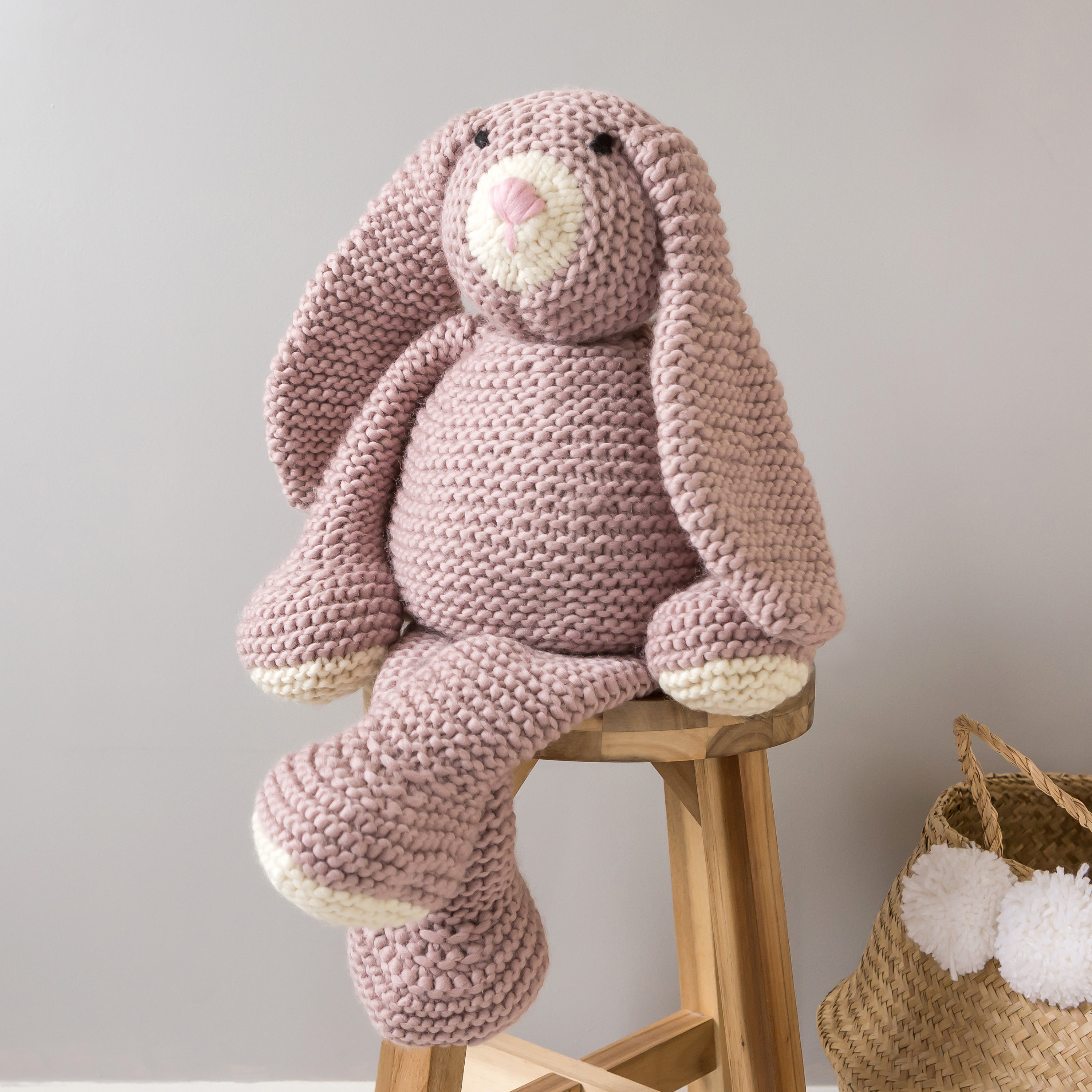 Bunny Knitting Kit. Giant oversized amigurumi bunny. Knitting | Etsy
