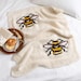Bee Blanket Easy Knitting Kit | Bumble Bee Homeware Gift | DIY Blanket ...