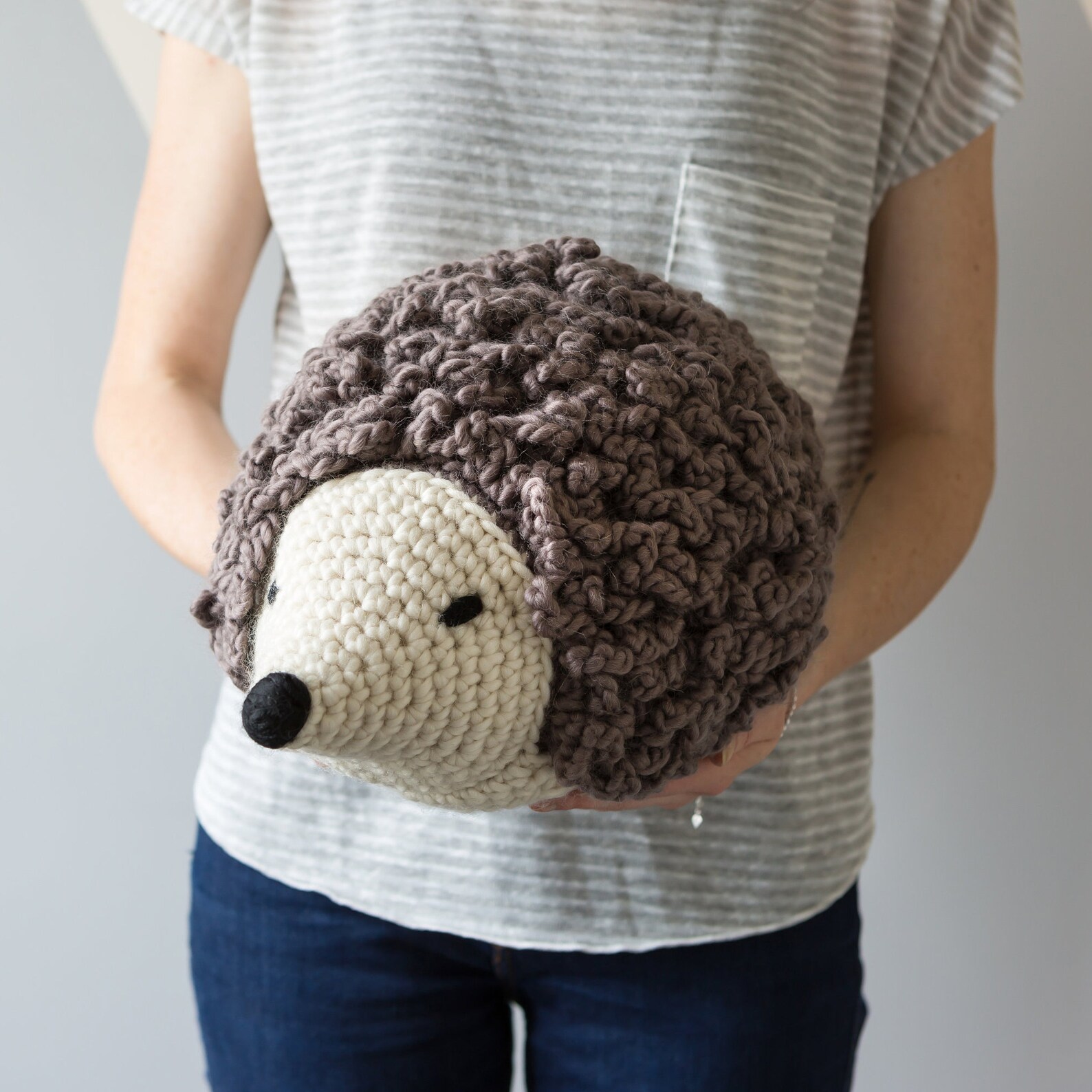 Hedgehog Crochet Kit. Giant Amigurumi Hedgehog Crochet Kit. - Etsy UK
