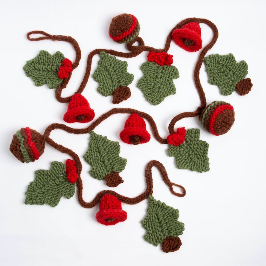 Christmas Garland Knitting PDF Pattern Christmas Knitting - Etsy UK