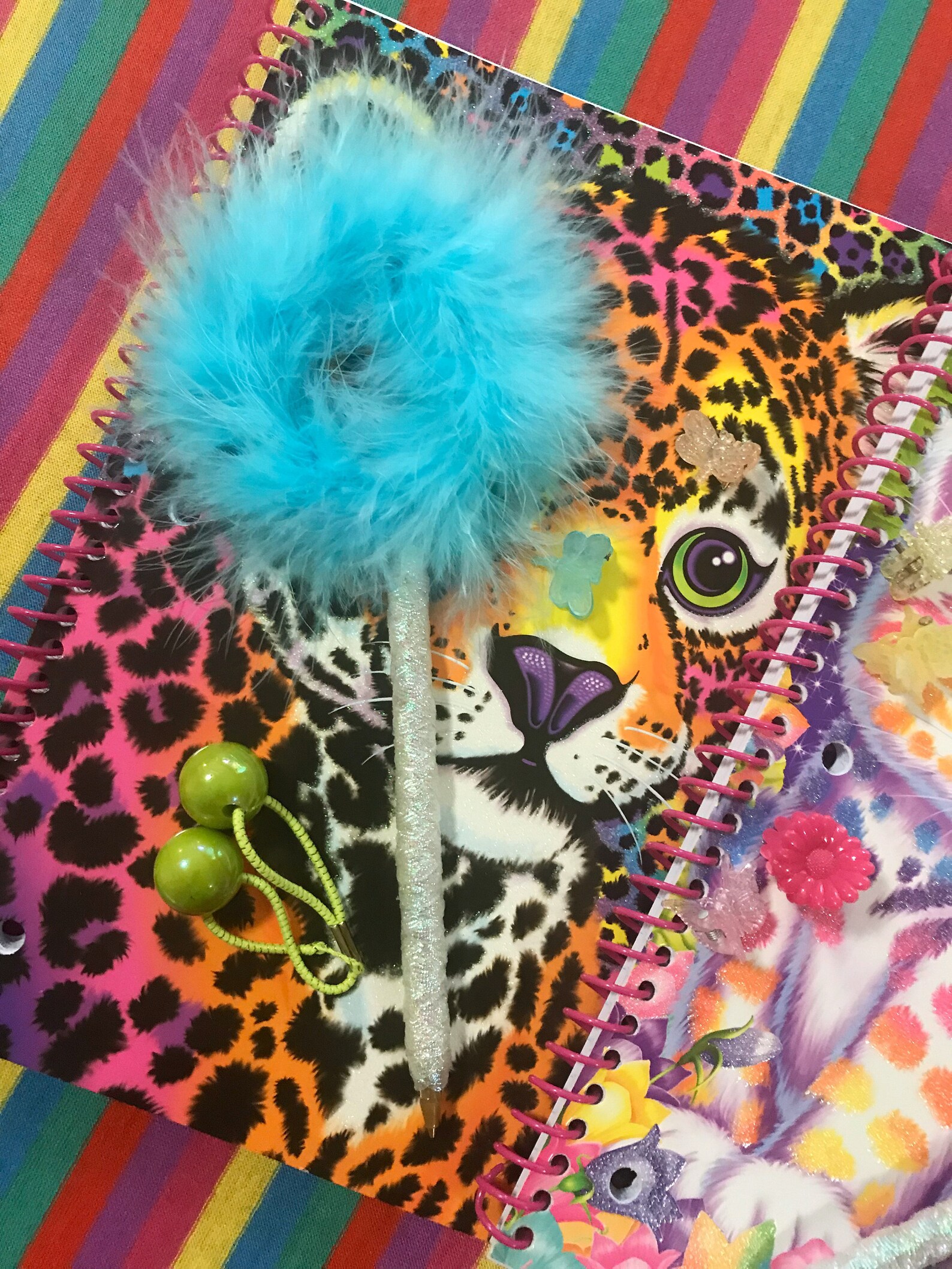 90's Clueless Fluffy Pen | Etsy