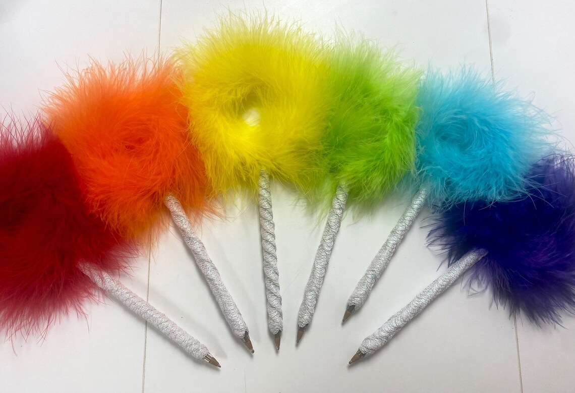 90's Clueless Fluffy Pen - Etsy