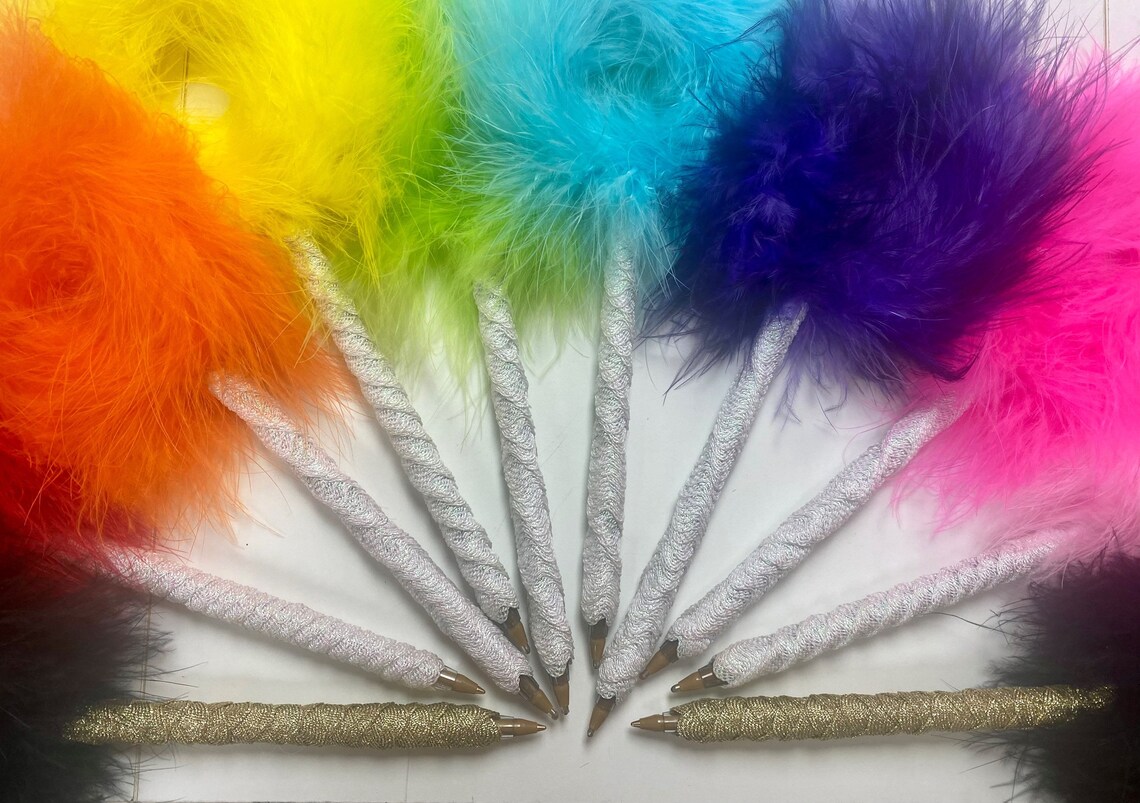 90's Clueless Fluffy Pen - Etsy