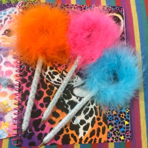 90's Clueless Fluffy Pen | Etsy