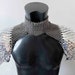 Made to Order: Scale Mail Shoulder Armor Pauldrons With Chainmail ...