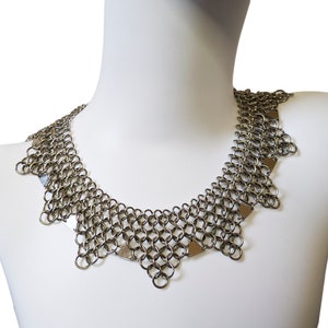 4-in-1 European Chainmail Collar - Etsy