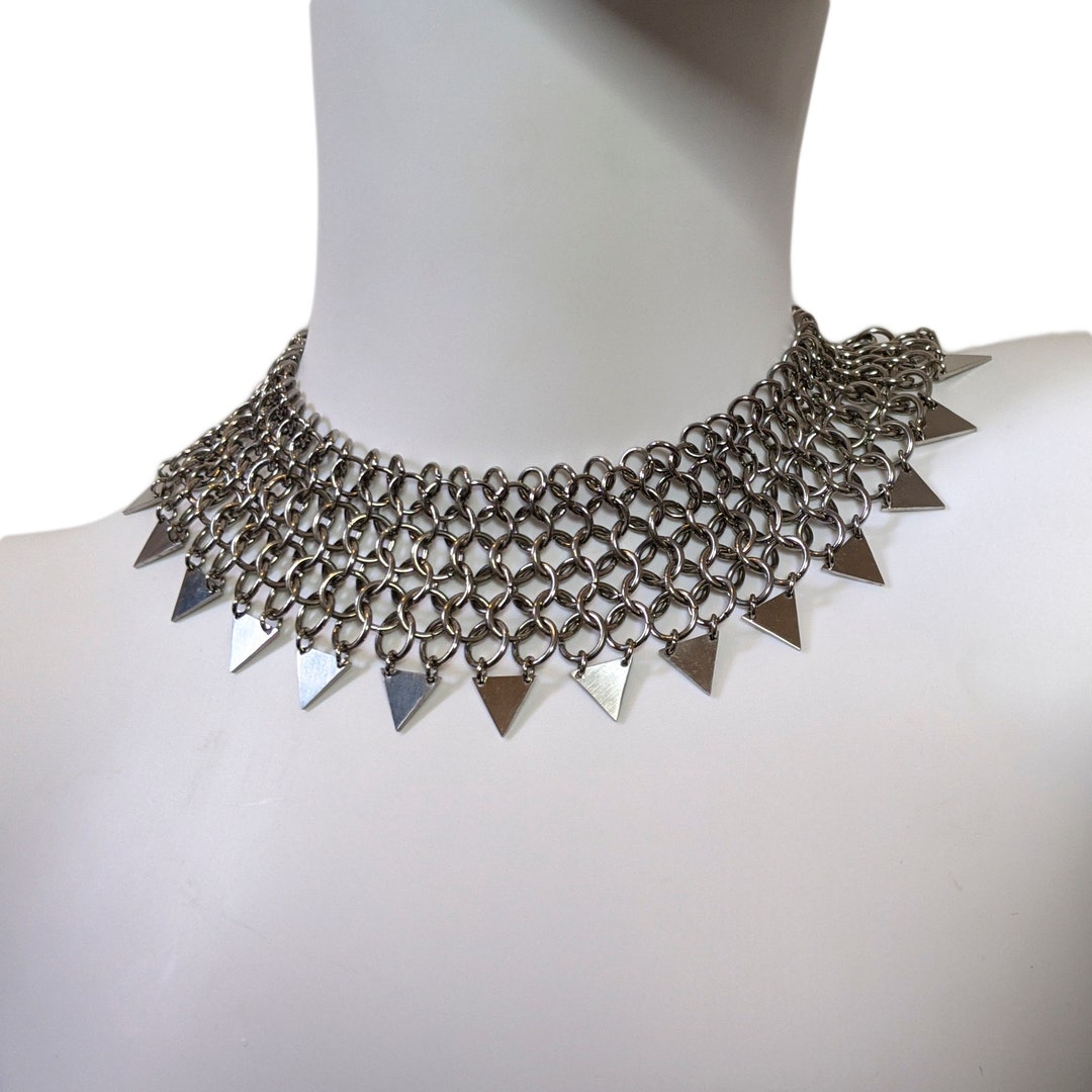 Chainmail Necklace | European 4in1 Chainmail Necklace | Stainless Steel ...