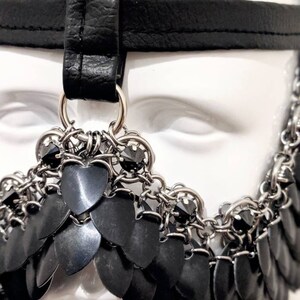 Scalemail Mask With Cubic Zirconia Stones - Etsy