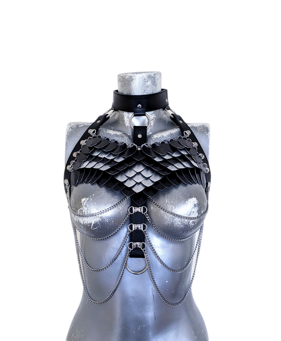 UNISEX BDSM Spiked & Scaled HARNESS - Etsy