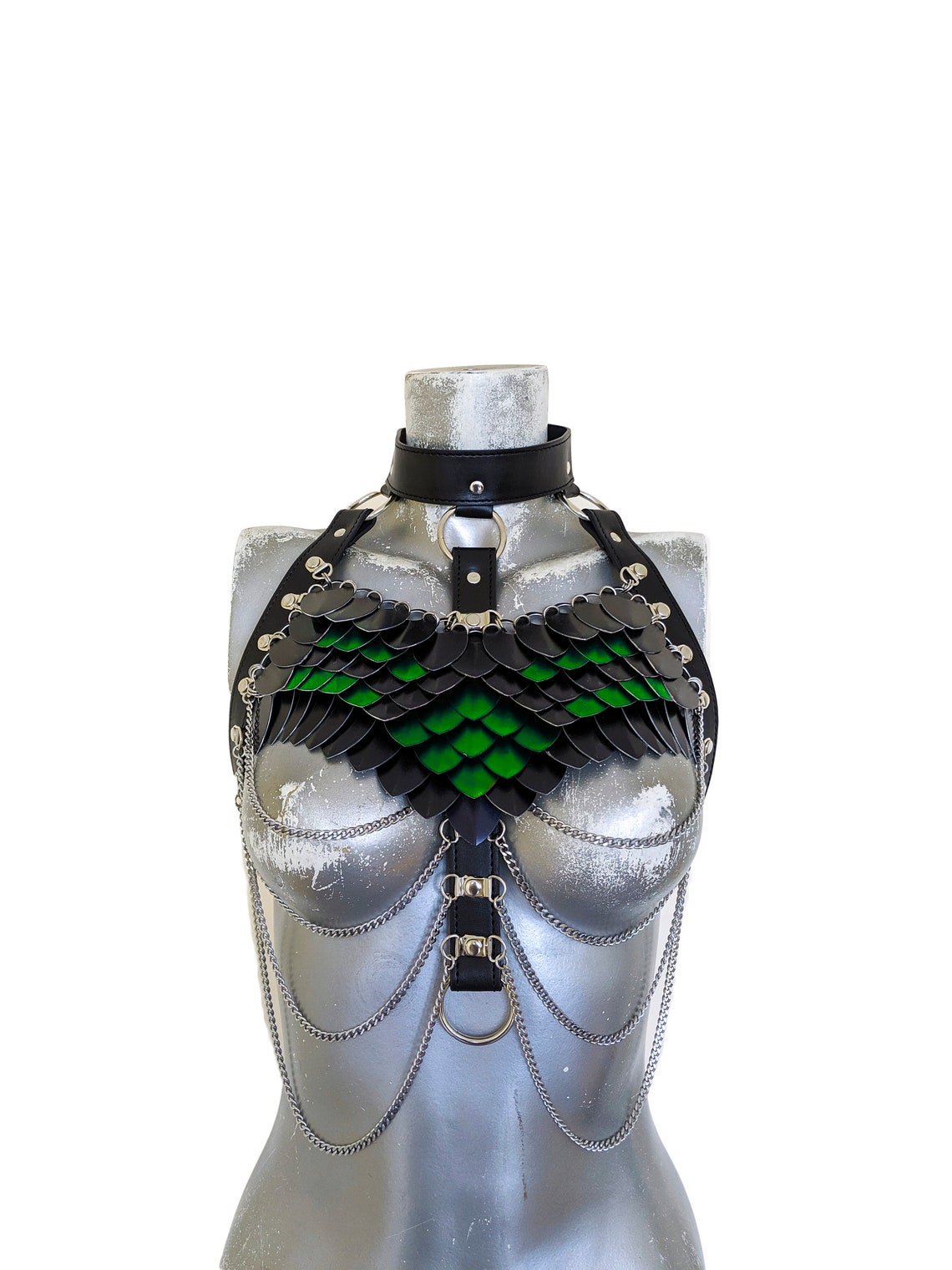 UNISEX BDSM Spiked & Scaled HARNESS - Etsy