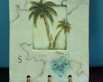 Palm tree art | Etsy