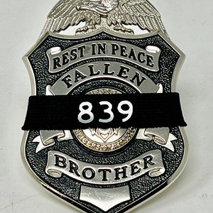 Custom Printed 10 Mourning Bands B050P - Etsy