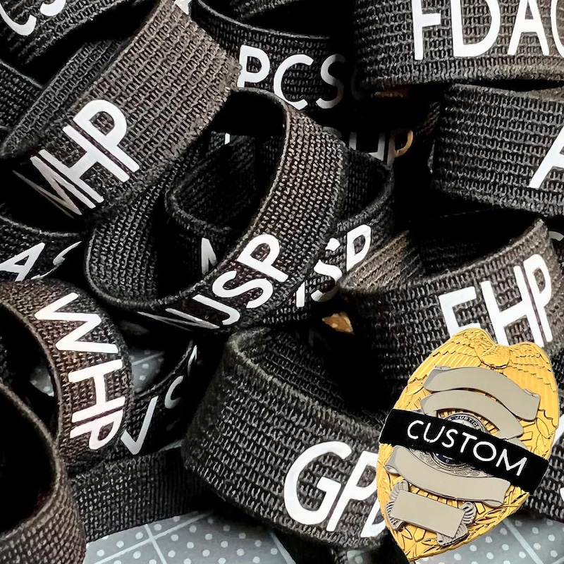 Badge Band Custom - Etsy