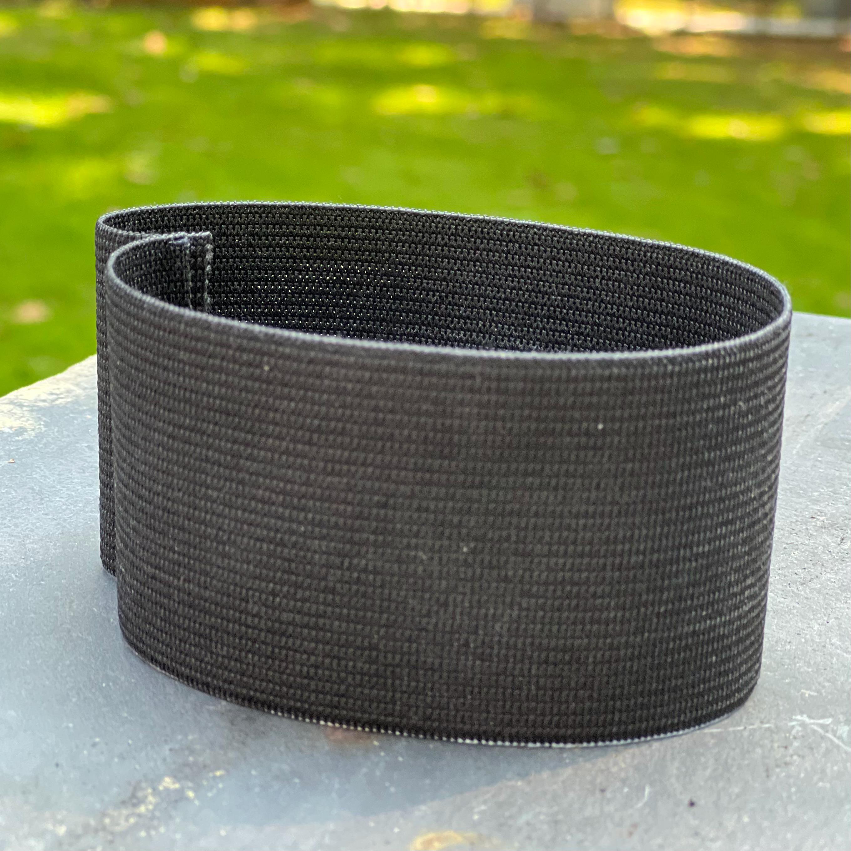 6 Personalized Black Arm Sport or Mourning Band Brassard for Adults and ...