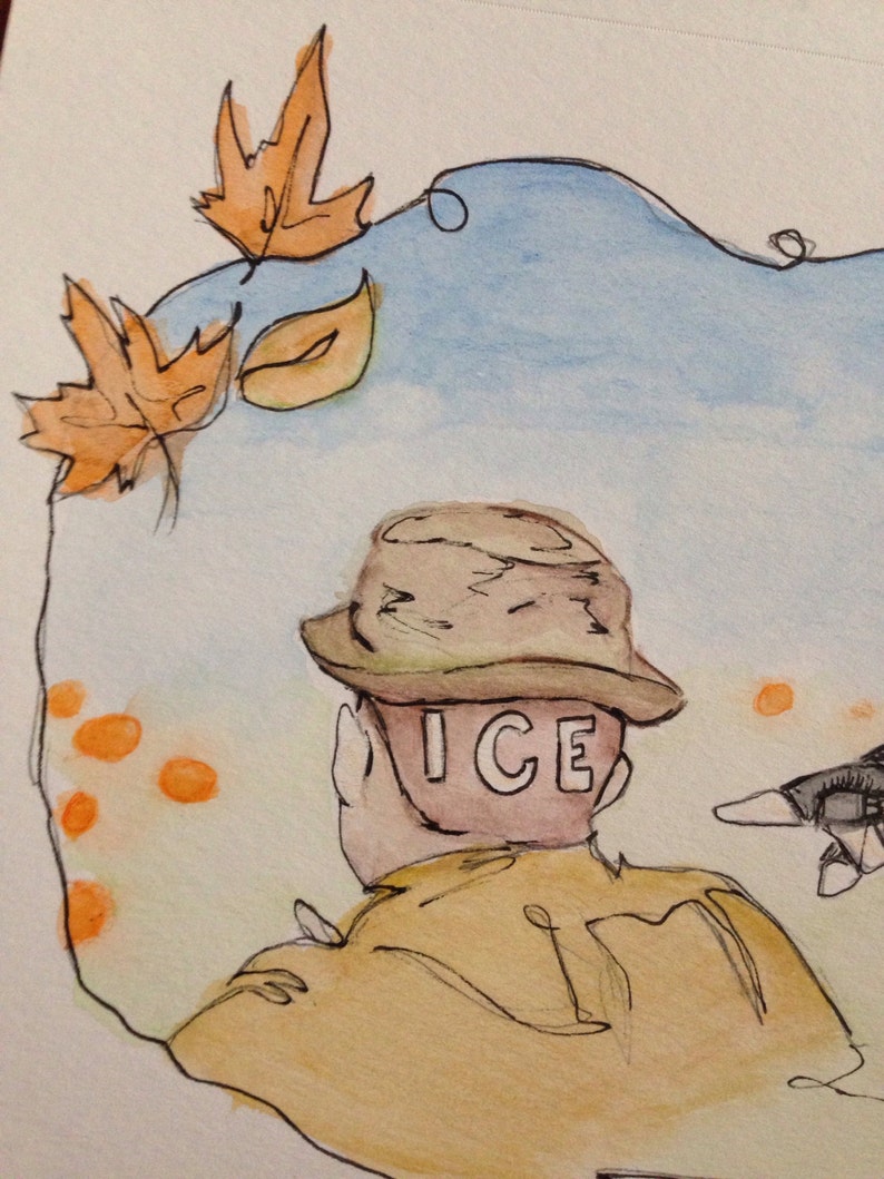 Hocus Pocus Bullies 7"x10" Watercolor - Etsy