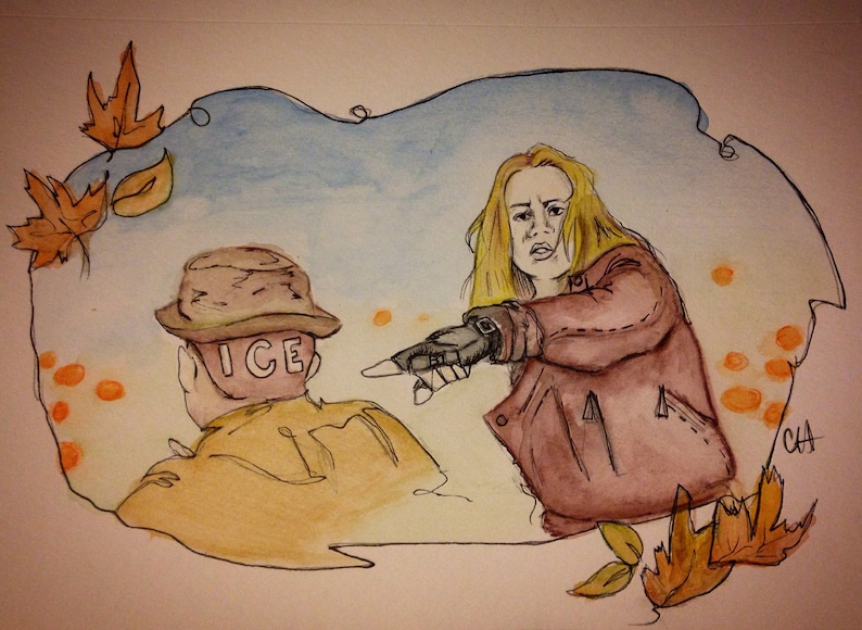 Hocus Pocus Bullies 7"x10" Watercolor - Etsy