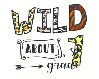 Wild About 1st Grade | Etsy