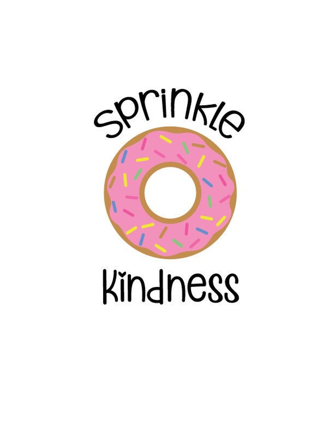 Sprinkle Kindness Png for Sublimation, Htv, or Dtf Transfers - Etsy